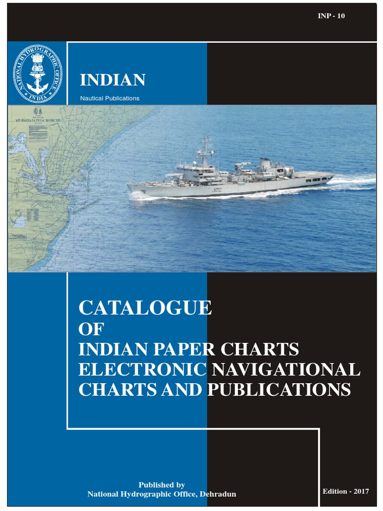 Chart Catalog For Indian Port 2017 | PDF | Indian Ocean | Coastal Geography