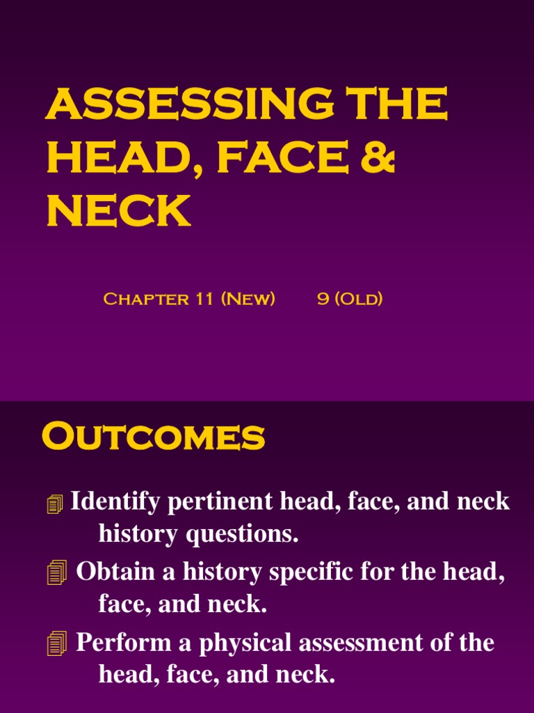 CH 11 Head, Hand, Face Exam | PDF | Human Nose | Neck