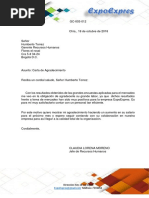 Carta Solicitud de Chequera | PDF