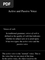 Active and Passive Voice Explained | PDF