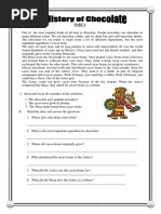 Pinnola Sub Lesson Plan 2 Chocolate | PDF | Chocolate | Cocoa Bean