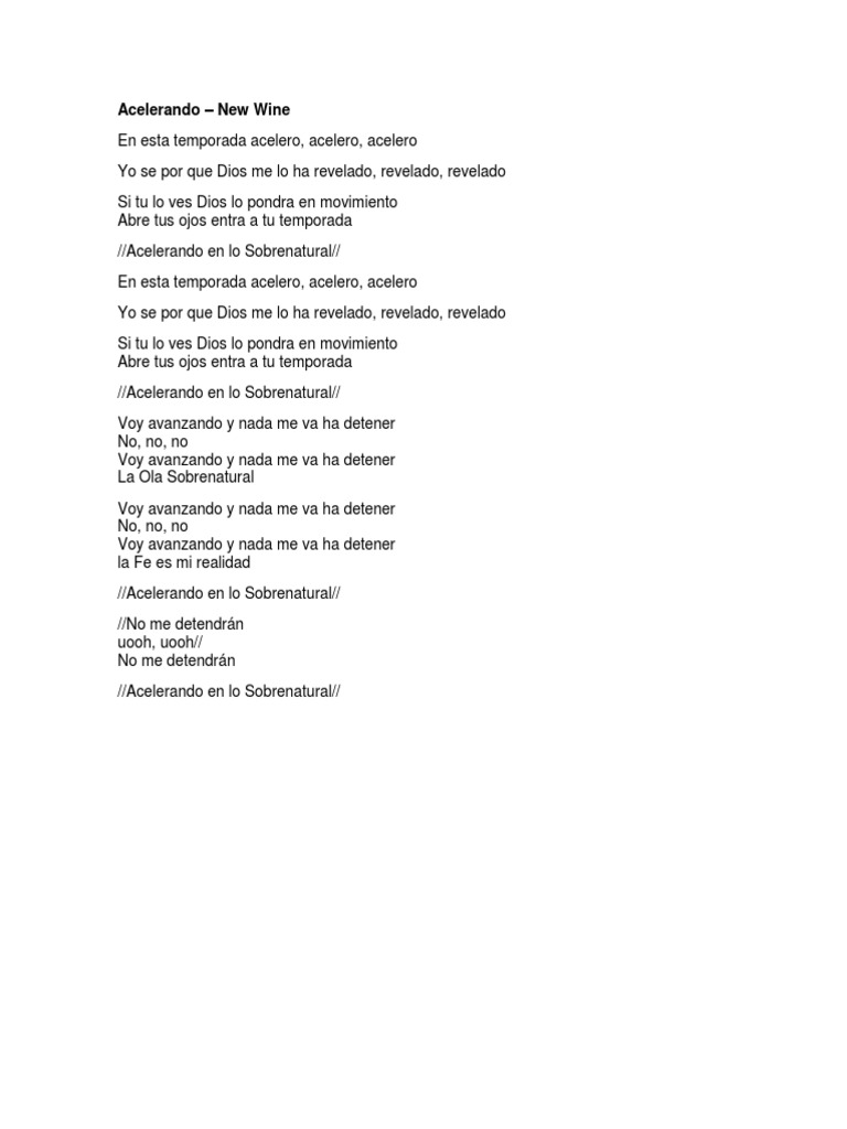 Letras Canciones Varias | PDF