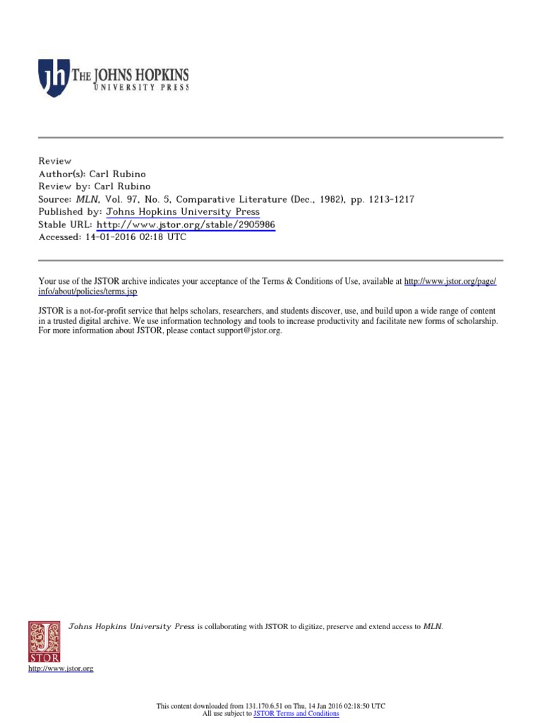 1982 - Reviewed Works Textual Strategies Perspectives in Post ...