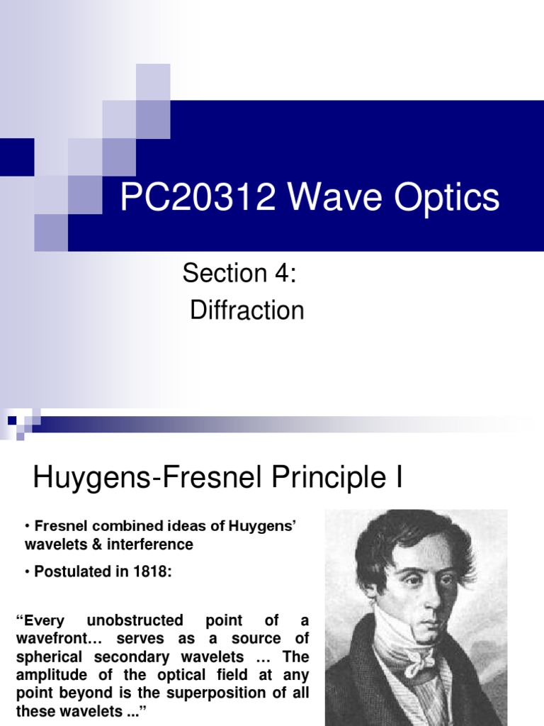 Section 4 | PDF | Diffraction | Periodic Phenomena