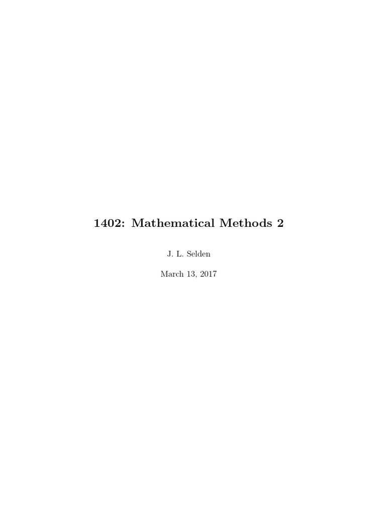 1402 Notes | PDF | Derivative | Function (Mathematics)