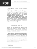 Petition for Certiorari Under Rule 65 | PDF | Certiorari | Discretion
