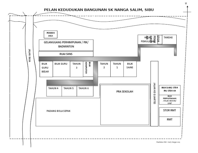 Pelan Sekolah SK Nanga Salim, Sibu 2019e | PDF