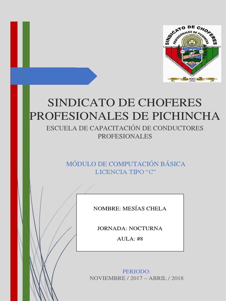 Computacion | PDF | Microsoft Word | Point and Click