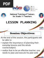 Lesson Planning Powerpoint | PDF | Lesson Plan | Teachers