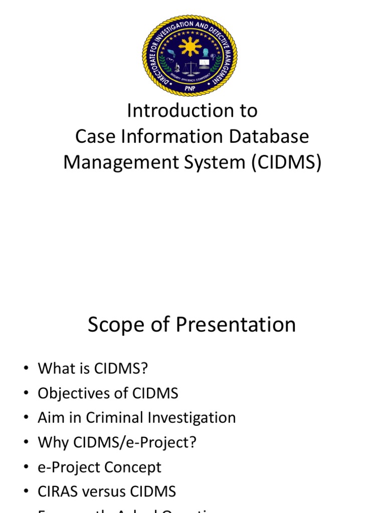 Intro To CIDMS PDF | PDF | Image Scanner | World Wide Web