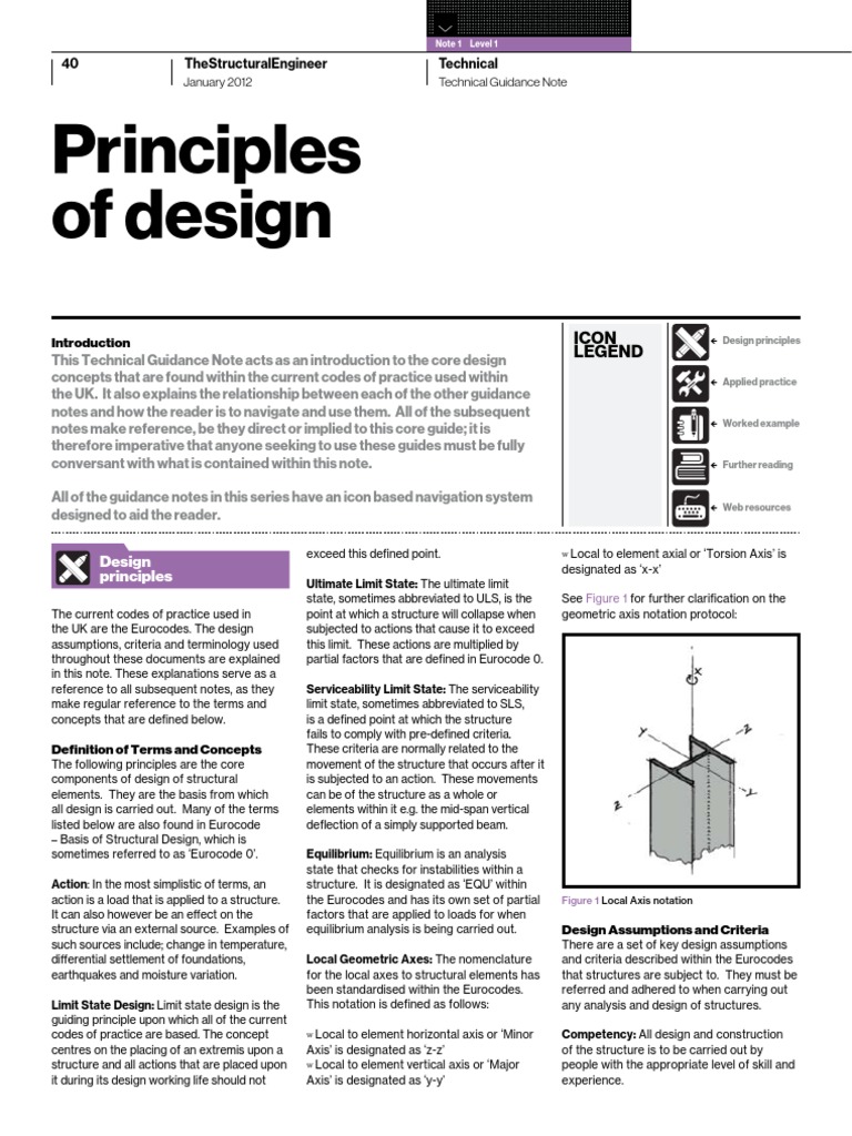 IStructE-001-Principles of Design PDF | PDF