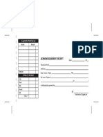 Sample Collection Receipt Template | PDF