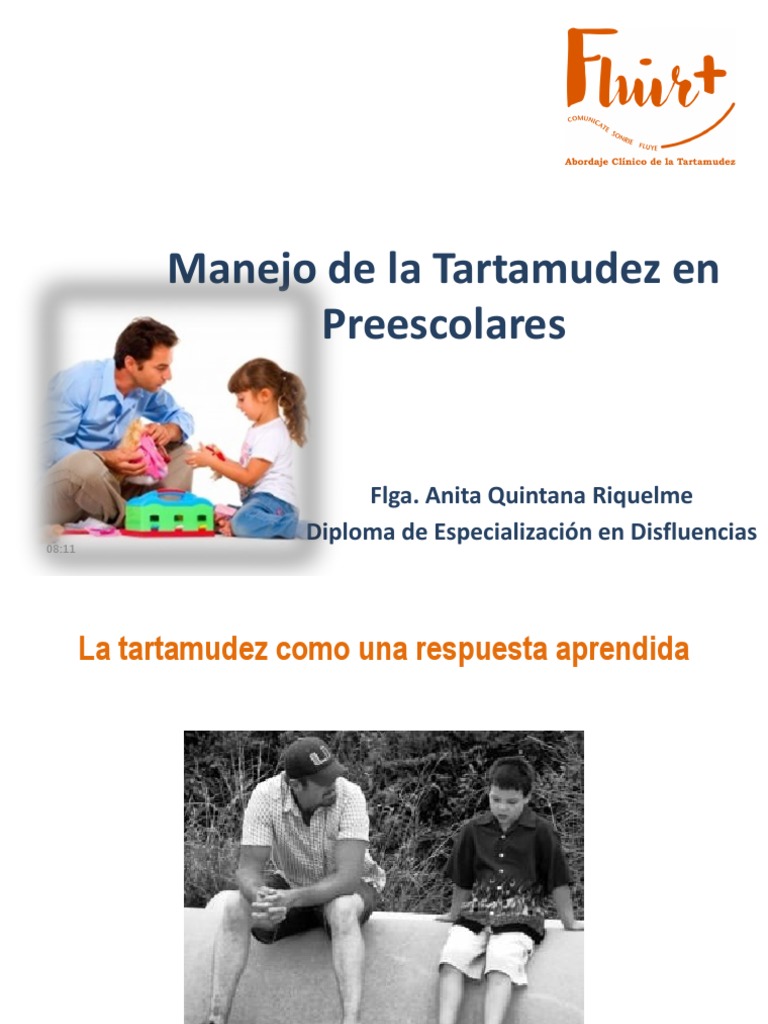 7.1 Disfluencias - Manejo de La Tartamudez en Preescolares | PDF ...