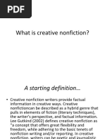 CNF True Narratives | PDF | Narrative | Essays