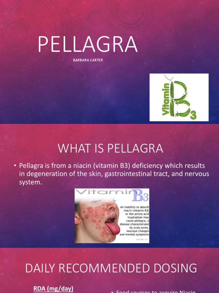 Pellagra | PDF | Food And Drink | Nutrition