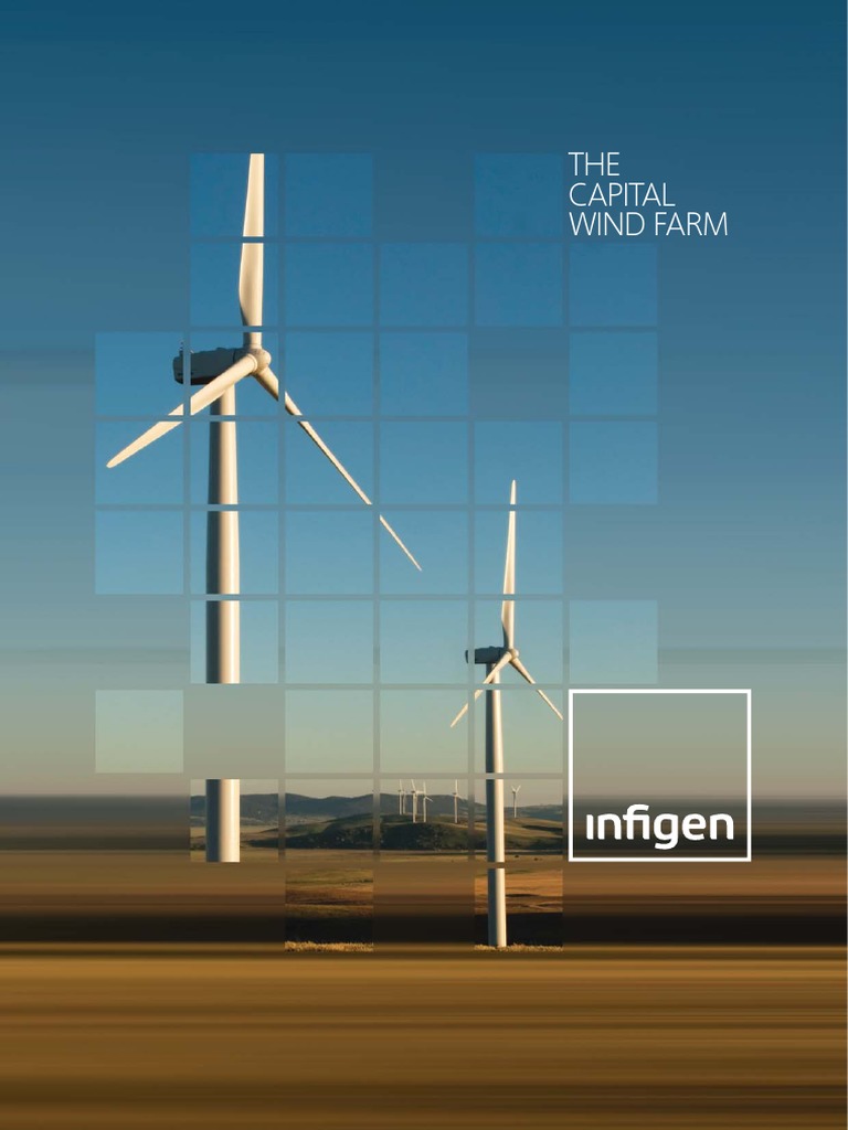 Capital Wind Farm Overview and Benefits | PDF | Wind Power | Wind Turbine