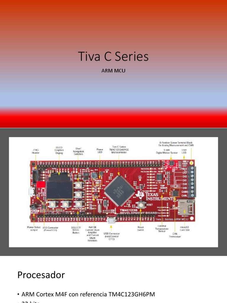 Tiva C Series | PDF | Electrónica | Bienes manufacturados