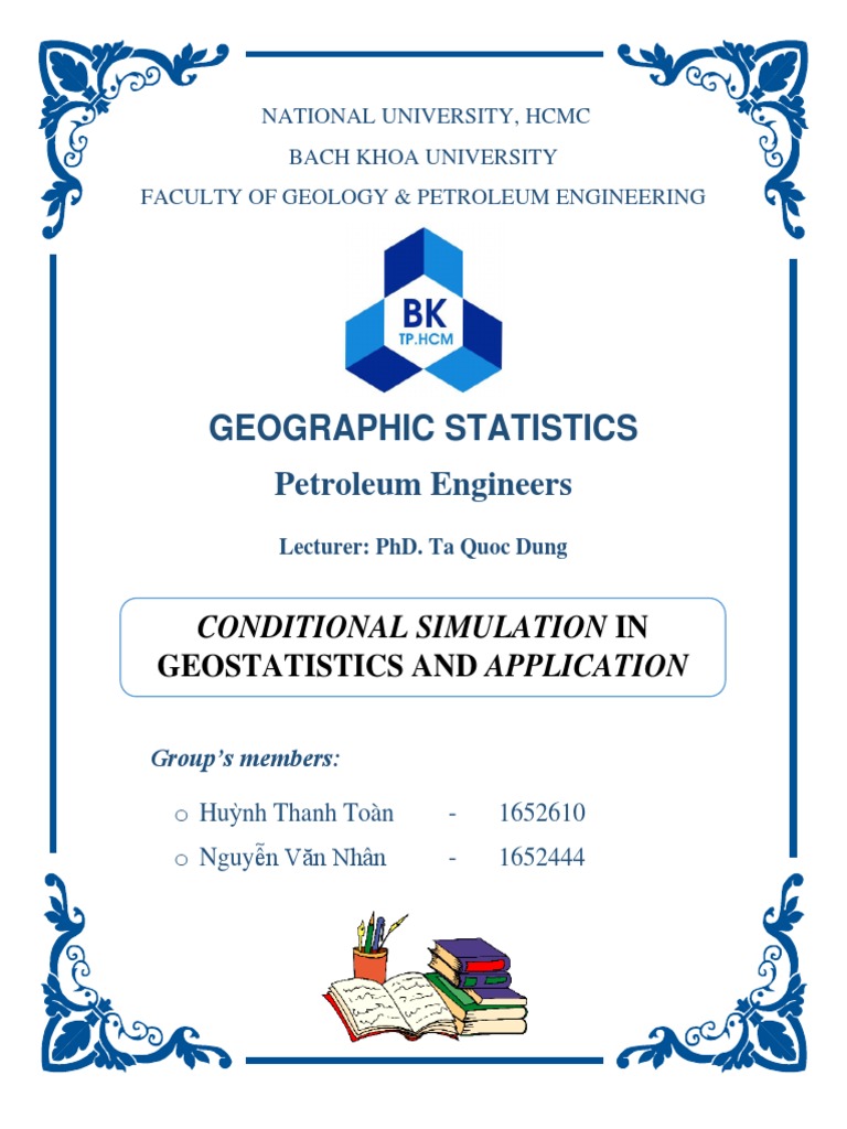 Geographic Statistics Petroleum Engineers: Conditional Simulation in | PDF | Earthquakes ...