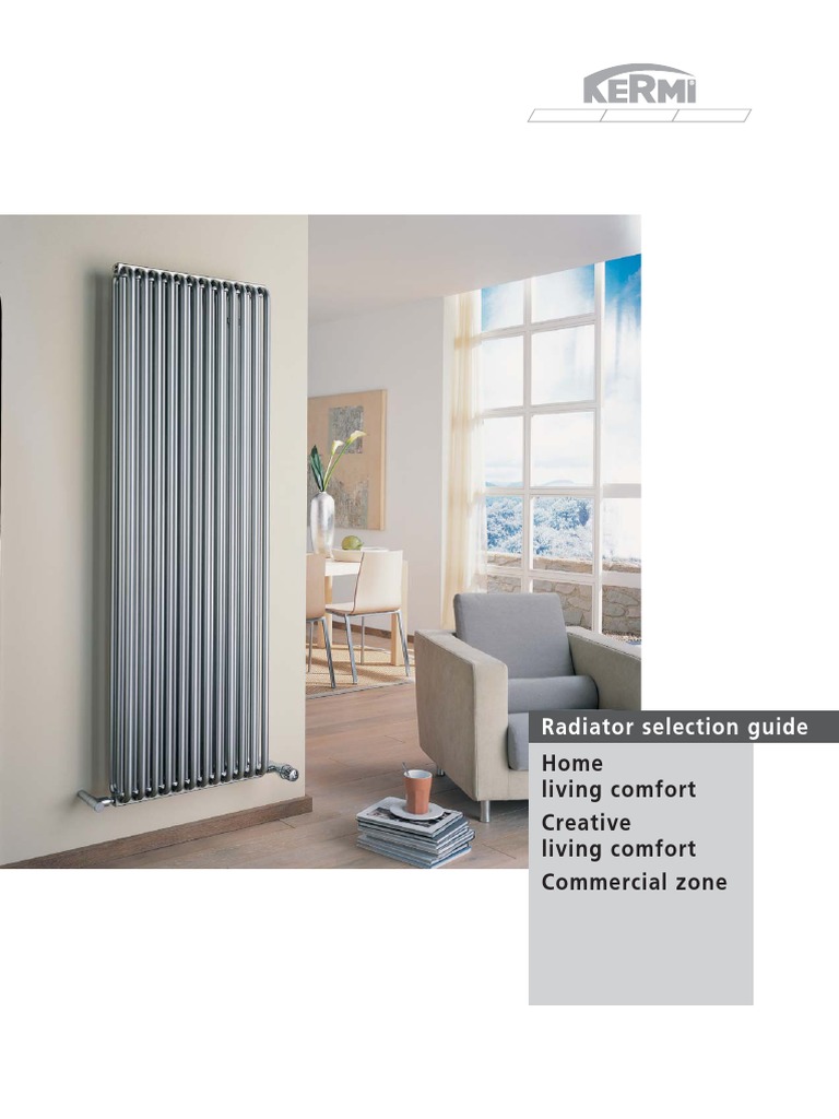 Radiator Selection Guide | PDF | Bathroom | Interior Design