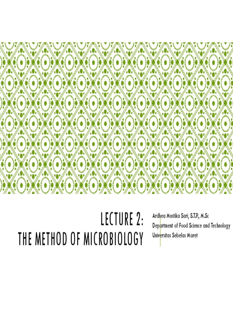 Method in Microbiology | PDF | Growth Medium | Microorganism