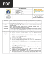 Standar Operasional Prosedur Ekstraksi Kuku | PDF