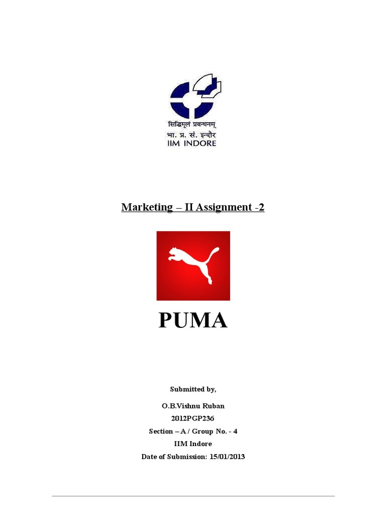 PUMA Promotions PDF | PDF | Promotion (Marketing) | Advertising