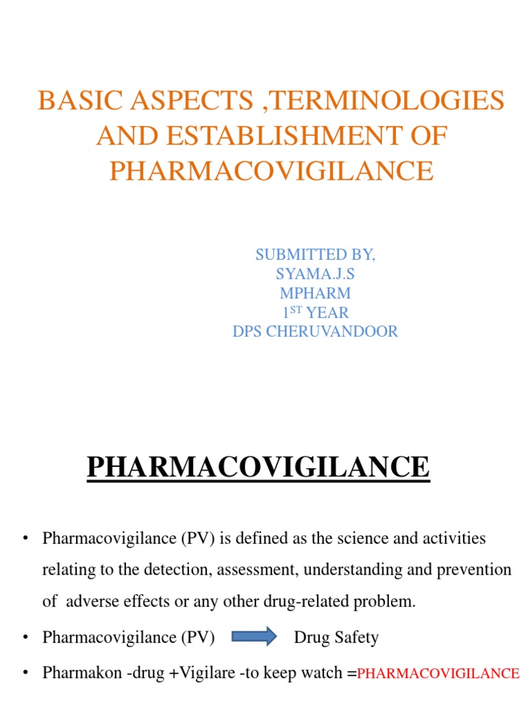 Pharmacovigilance Introduction and Terminologies | PDF | Pharmacovigilance | Data Mining