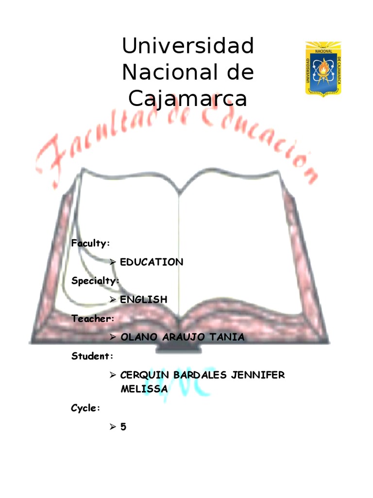 Universidad Nacional de Cajamarca | PDF | Social Science | Science & Mathematics