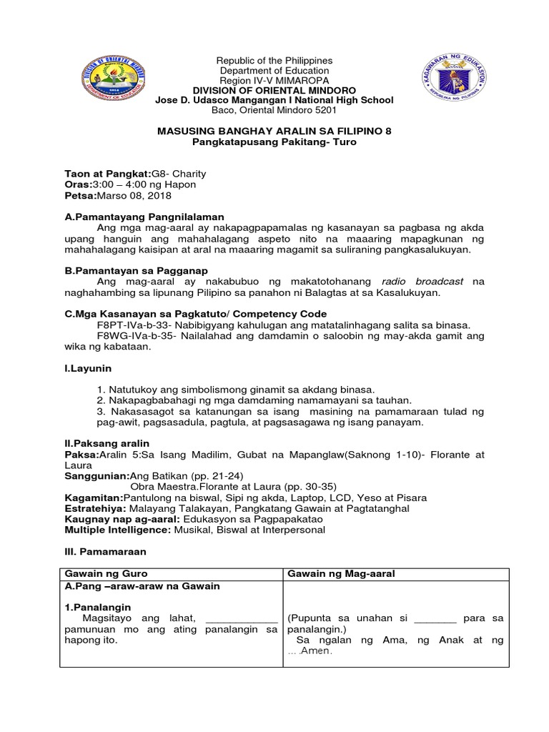 Final Demo Gubat Na Mapanglaw