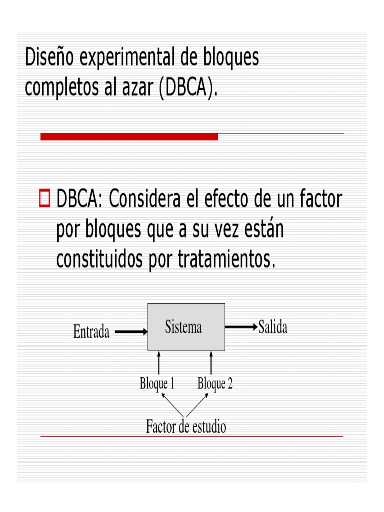 DBCA | PDF | Análisis de variación | Teoría estadística