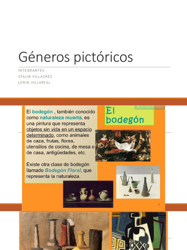Géneros Pictóricos | PDF