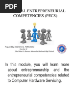 MODULE 1 - Personal Entrepreneurial Competencies PDF | PDF ...
