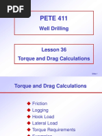 Analytical Application On Wellplan Software Studing Torque and Drag ...