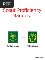 Proficiency Badges | PDF | Scouting