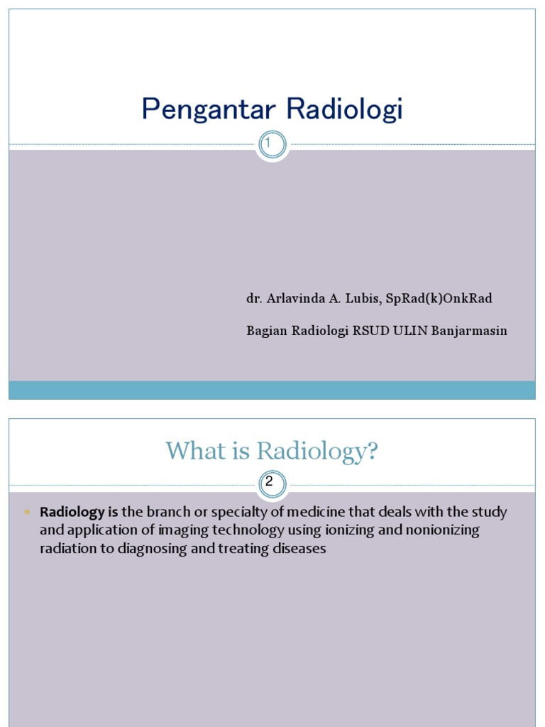 Dasar Radiologi Diagnostik Dan Radioterapi, 17 Okt 2017 | PDF ...