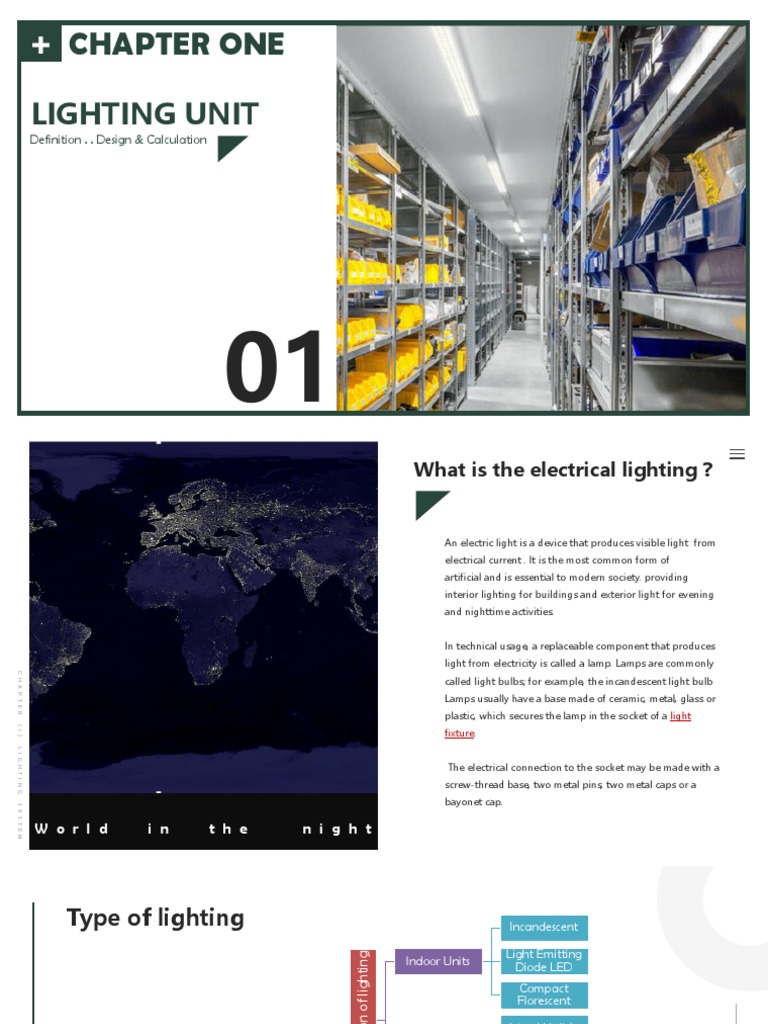 Lighting Chapter 1 Summary | PDF | Compact Fluorescent Lamp | Lighting