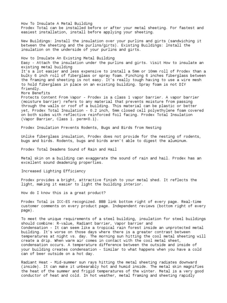 Termo Isolation | PDF | Building Insulation | Thermal Insulation