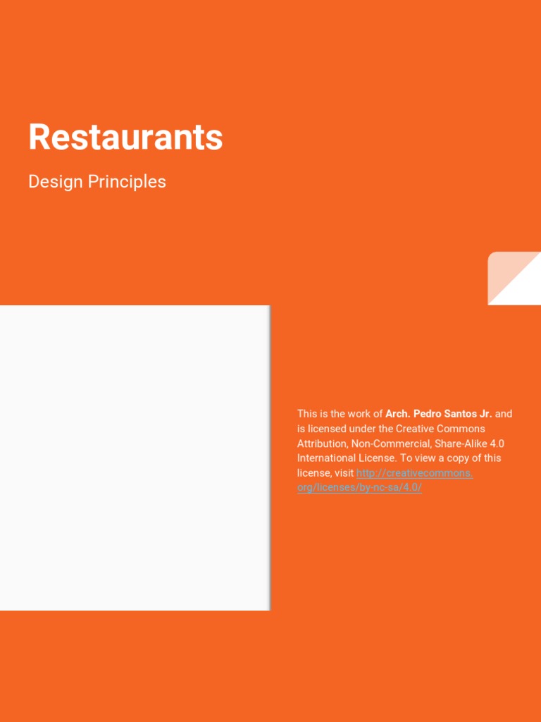 Restaurants Pdf Restaurants Food Retailing