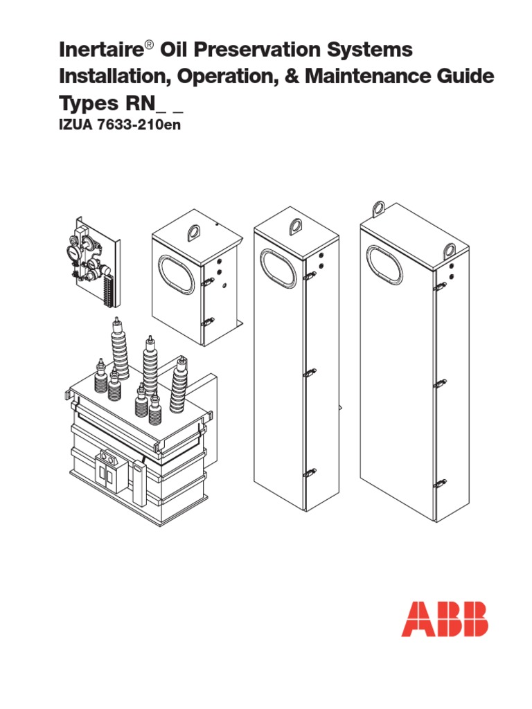 Inertaire Oil Preservation Systems Installation, Operation ...