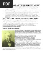 Restituto "Restie" Umali: Music Legacy | PDF | Entertainment ...