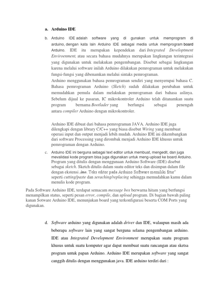 Arduino IDE | PDF