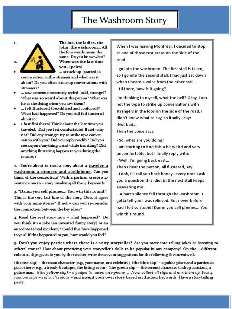 A Funny Tense Review Story Reading Comprehension A Reading ...