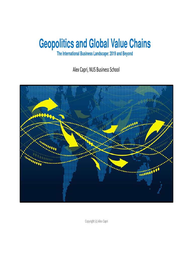 Understanding Global Value Chains | PDF | Trade Barrier | Trade