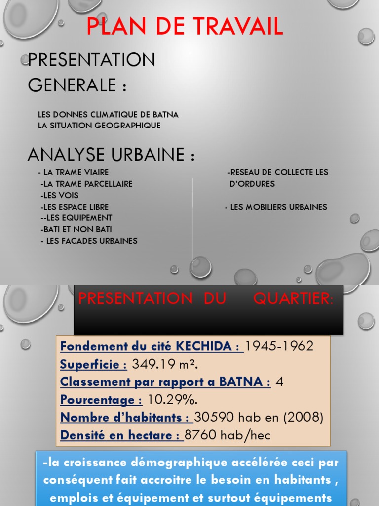 Affichage Planification Kechida | PDF | Secteurs de l'économie | Génie ...