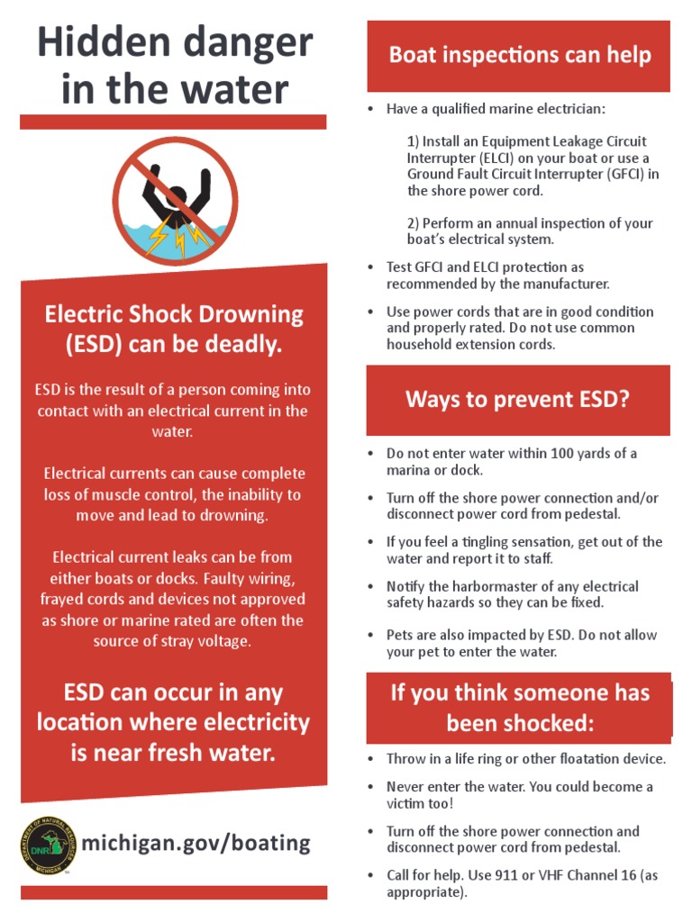 Preventing Electric Shock Drowning | PDF | Equipment | Electrical Equipment