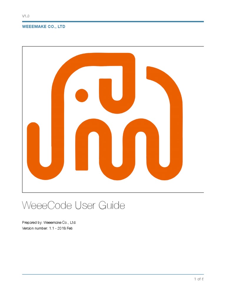Weeecode User Guide: Weeemake Co., LTD | Download Free PDF ...