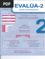 Cuadernillo Evalua 1 | PDF | Estudios de idiomas extranjeros