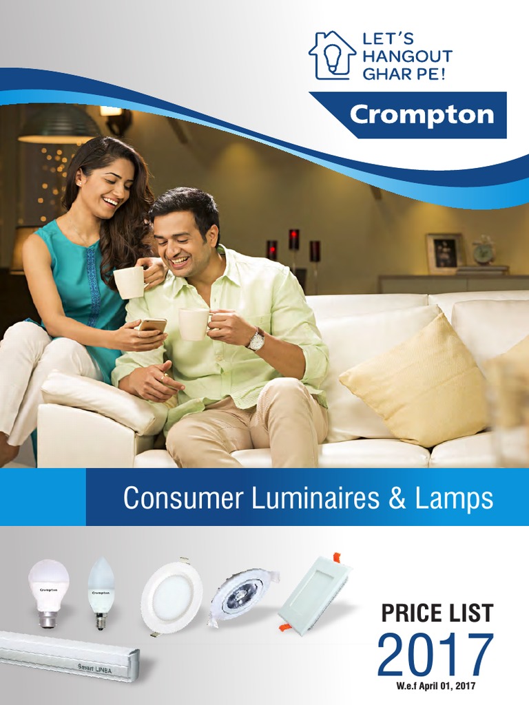 Crompton Lighting Price List 2017 | PDF | Compact Fluorescent Lamp ...