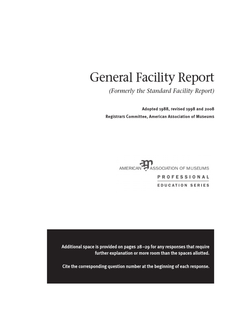 Aam General Facility Report | PDF