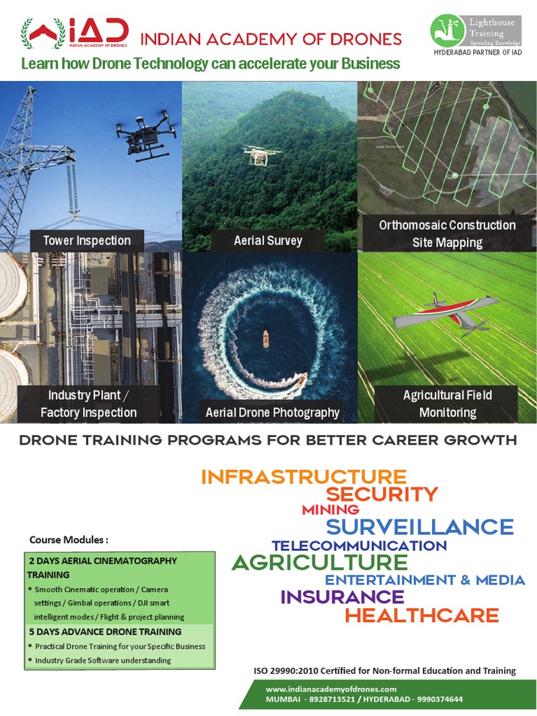 IAD Corporate Brochure | PDF | Unmanned Aerial Vehicle | Aerial Photography